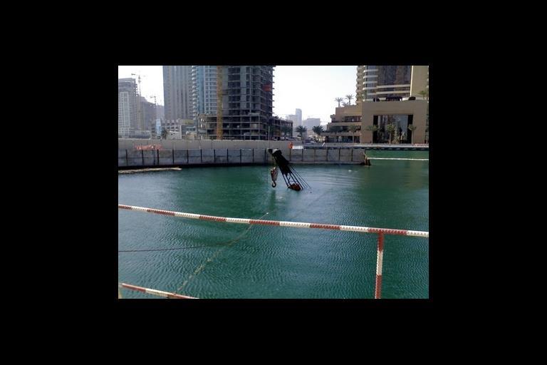 Collapse of sea wall causes Dubai site to flood | News | Building